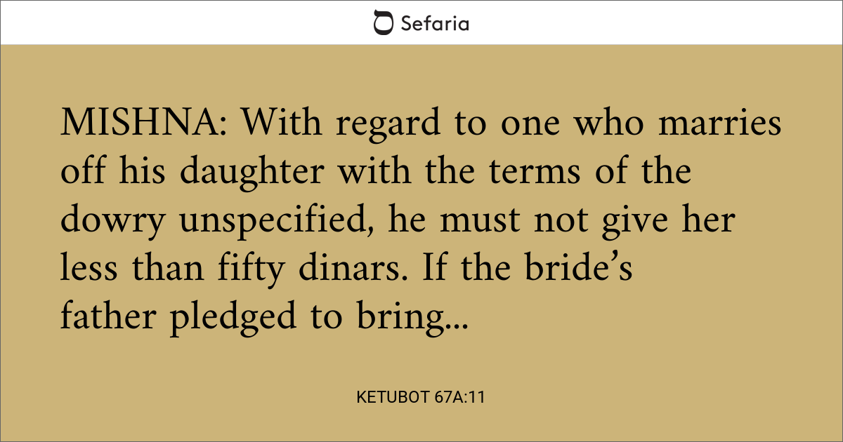 Ketubot 67a:11