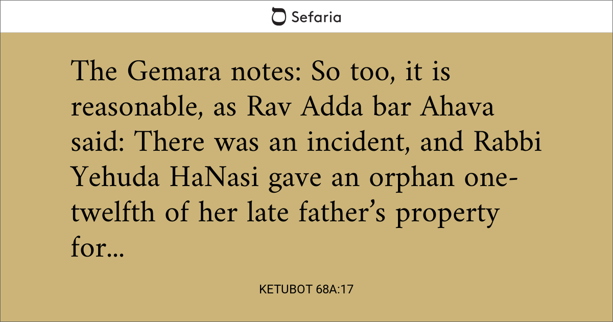 Ketubot 68a:17
