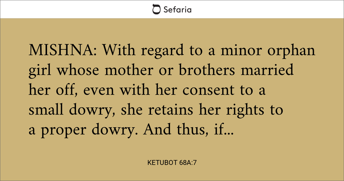 Ketubot 68a:7