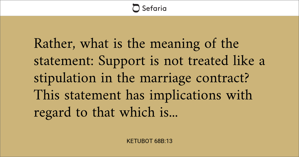 Ketubot 68b:13