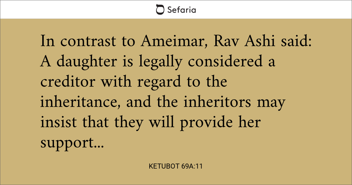 Ketubot 69a:11