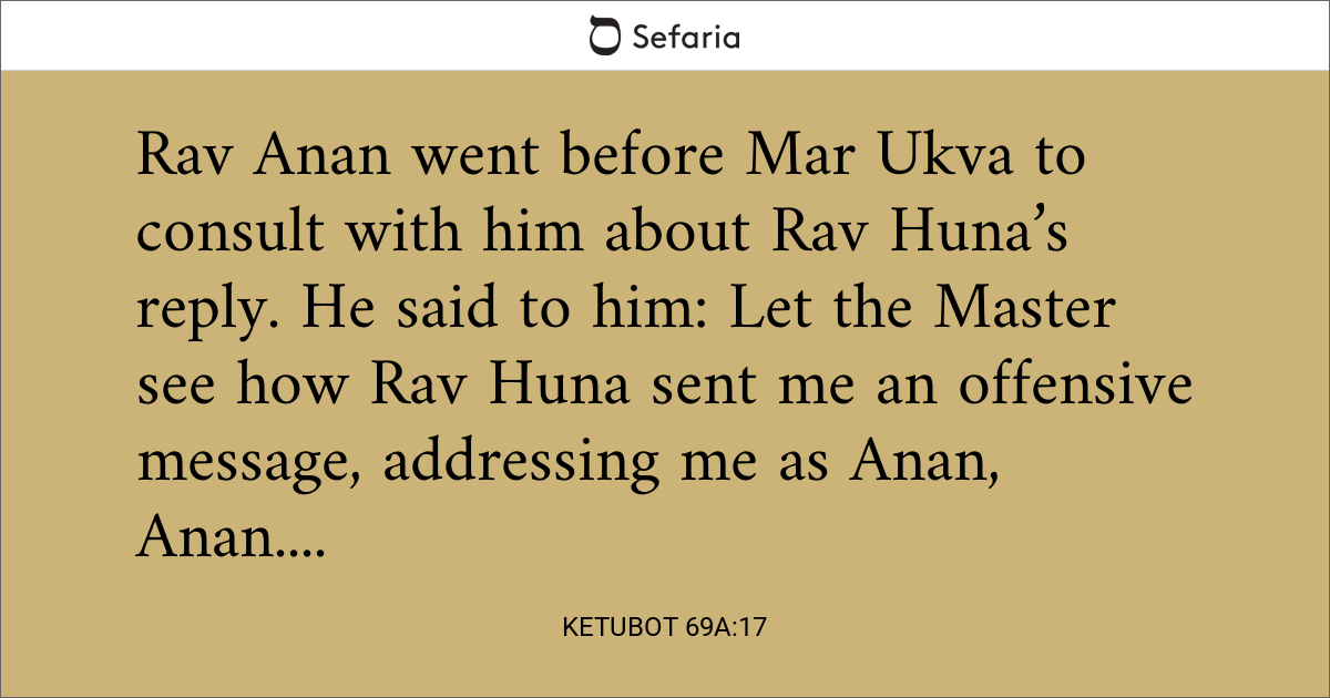 Ketubot 69a:17