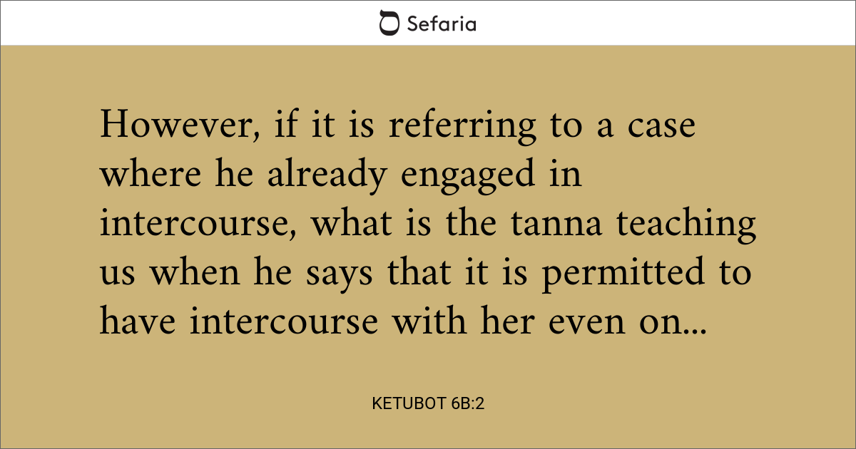 Ketubot 6b:2