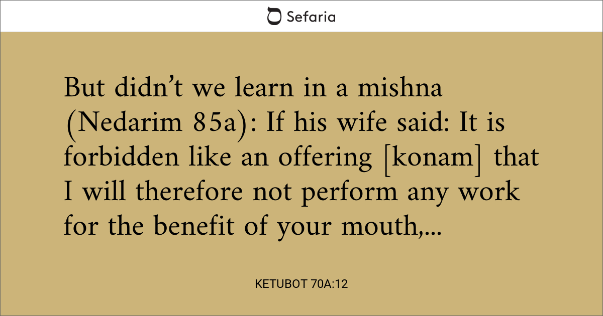 Ketubot 70a:12