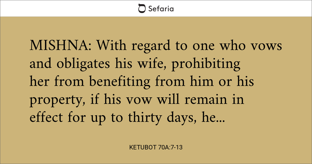 Ketubot 70a:7-13