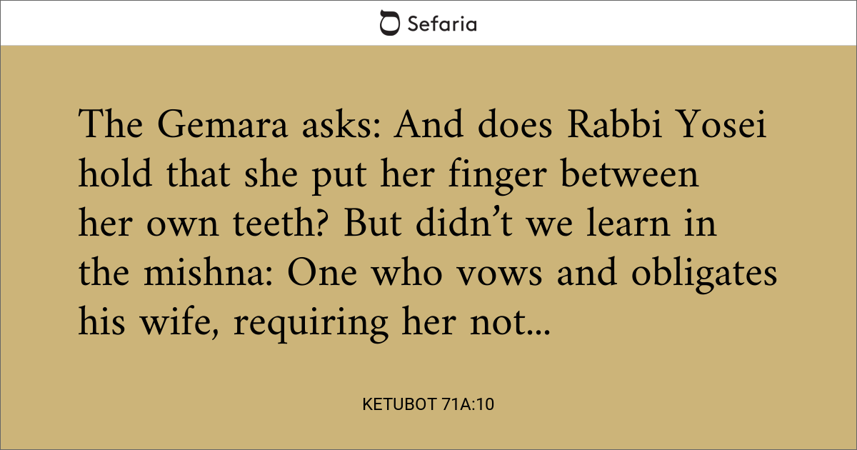 Ketubot 71a:10
