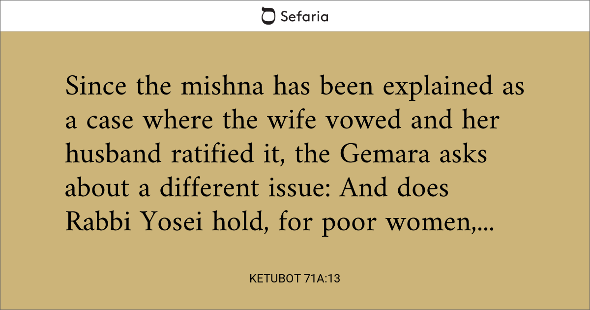 Ketubot 71a:13