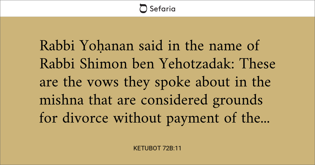 Ketubot 72b:11