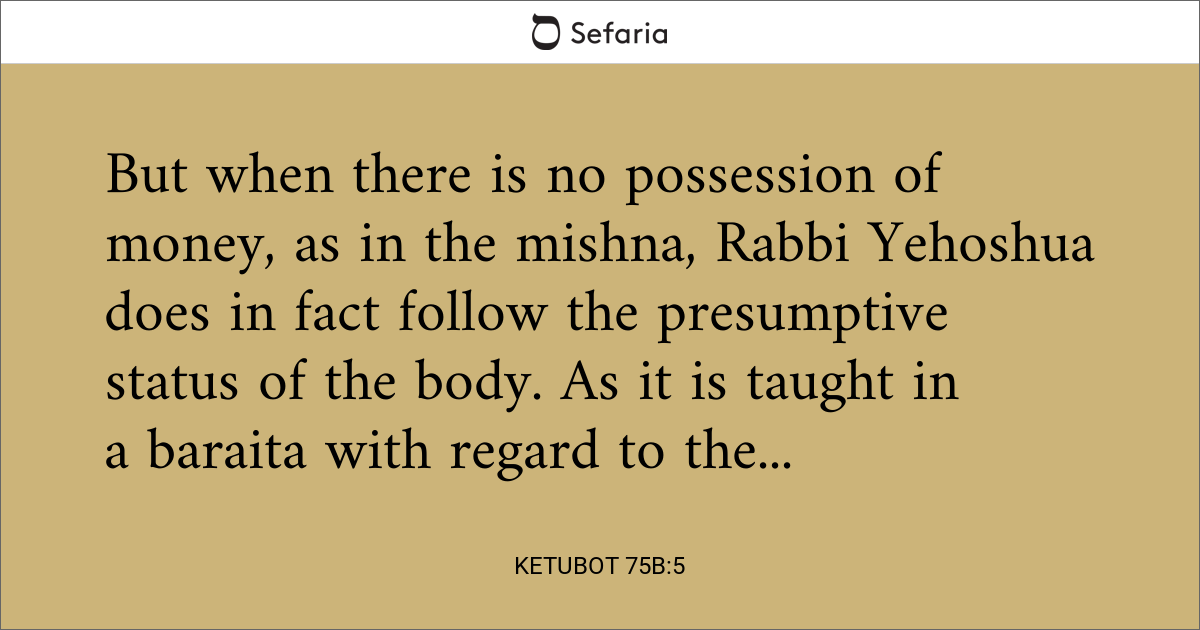 Ketubot 75b:5