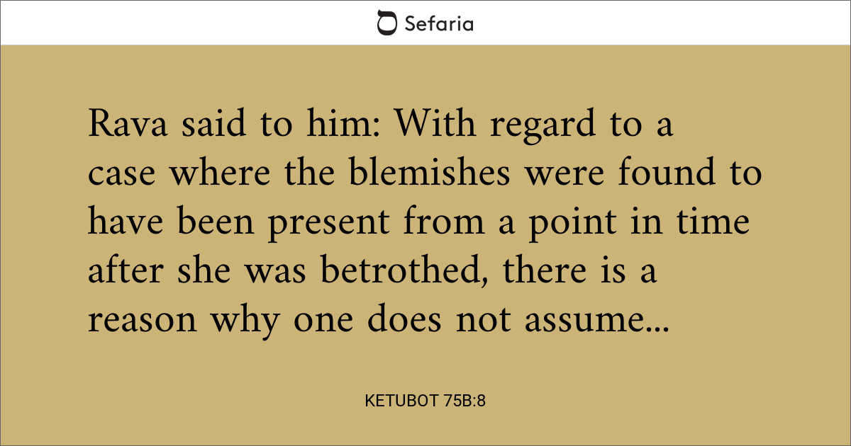 Ketubot 75b:8