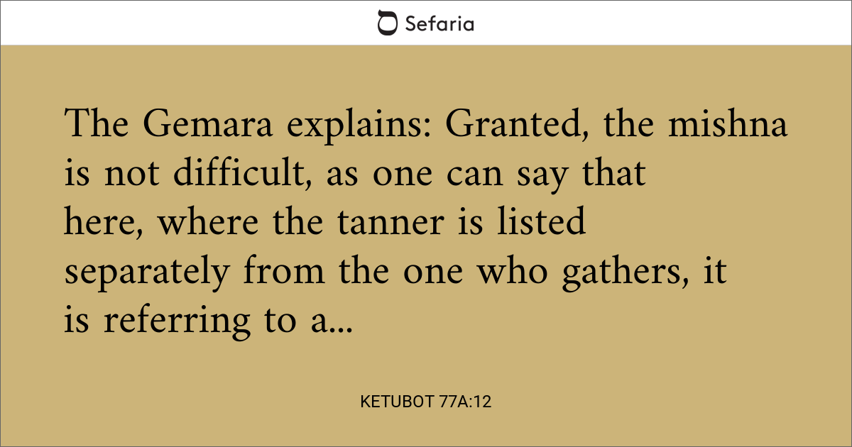 Ketubot 77a:12