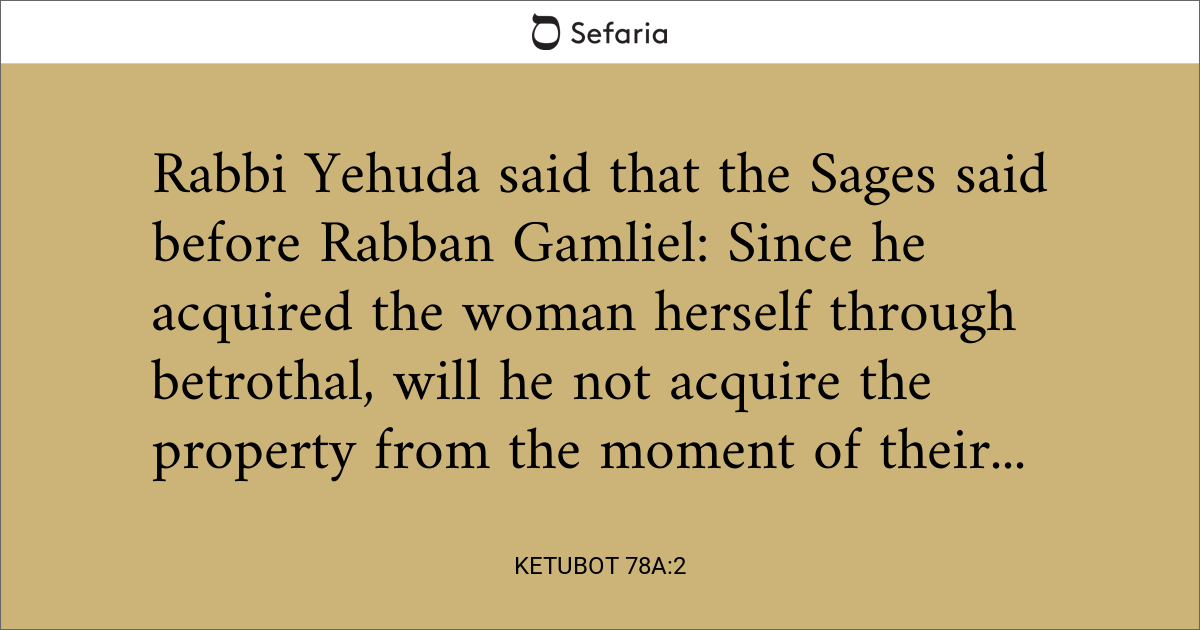 Ketubot 78a:2