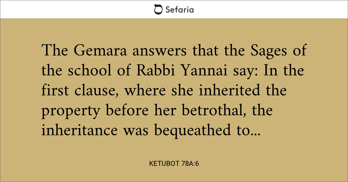Ketubot 78a:6