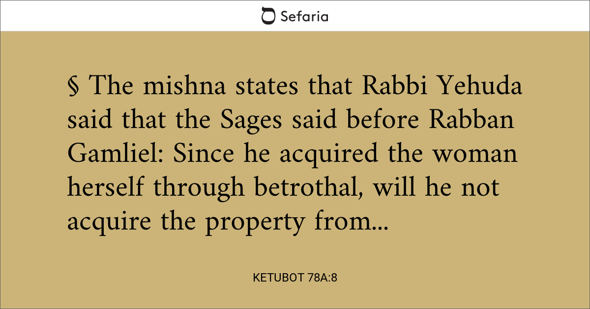 Ketubot 78a:8
