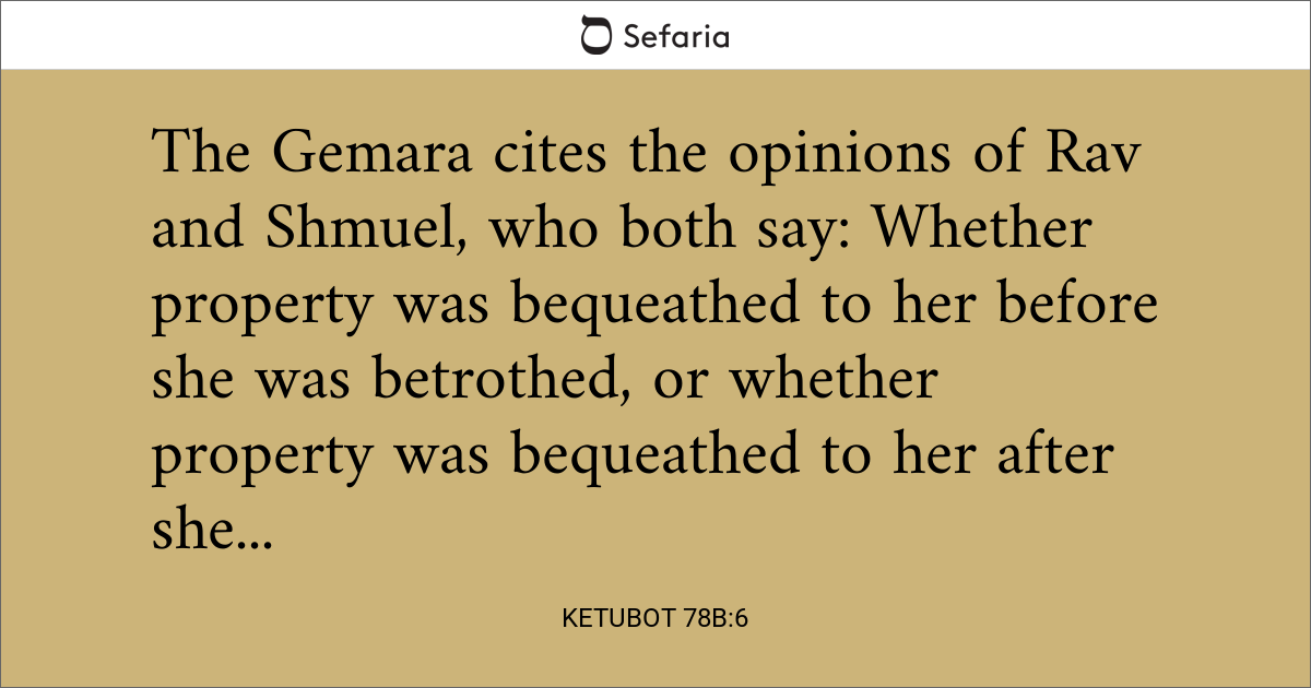 Ketubot 78b:6