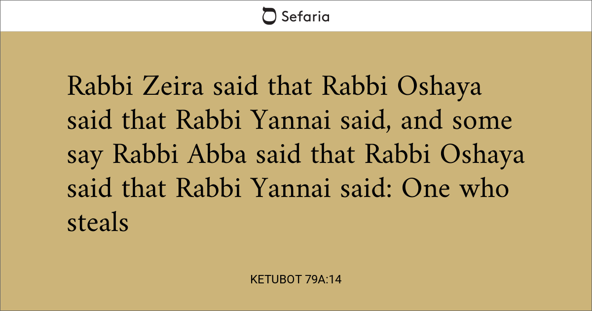 Ketubot 79a:14
