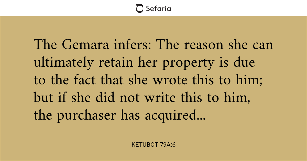 Ketubot 79a:6