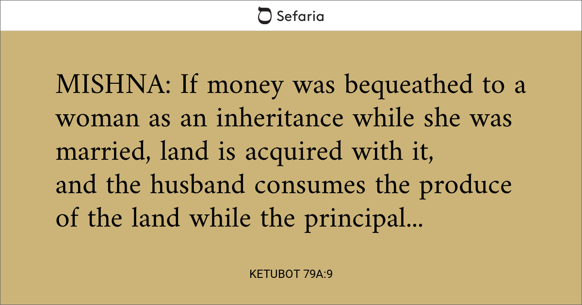Ketubot 79a:9