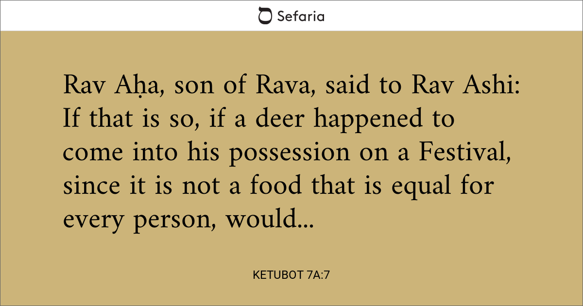 Ketubot 7a:7