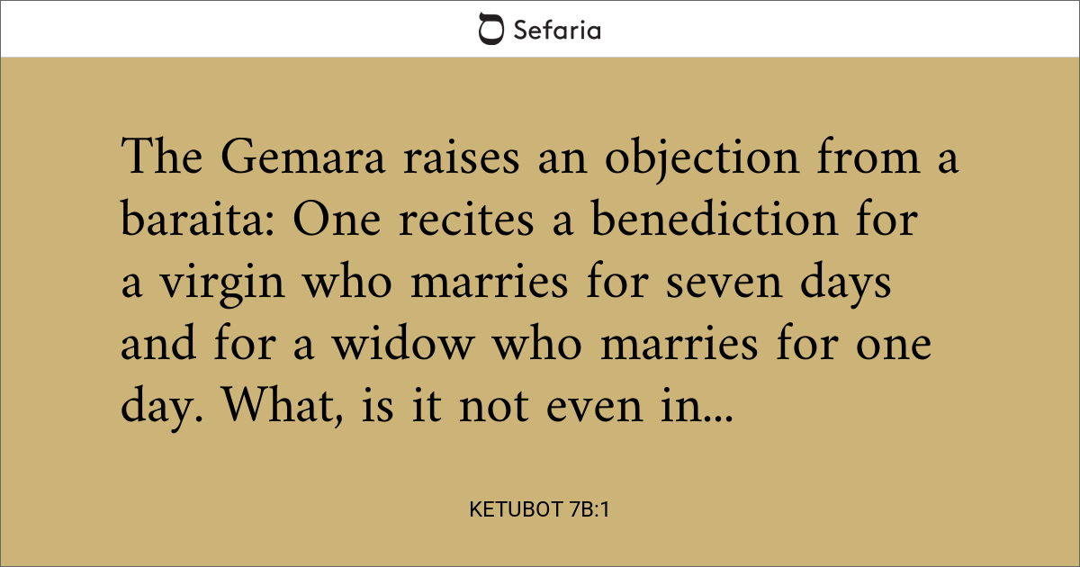 Ketubot 7b:1