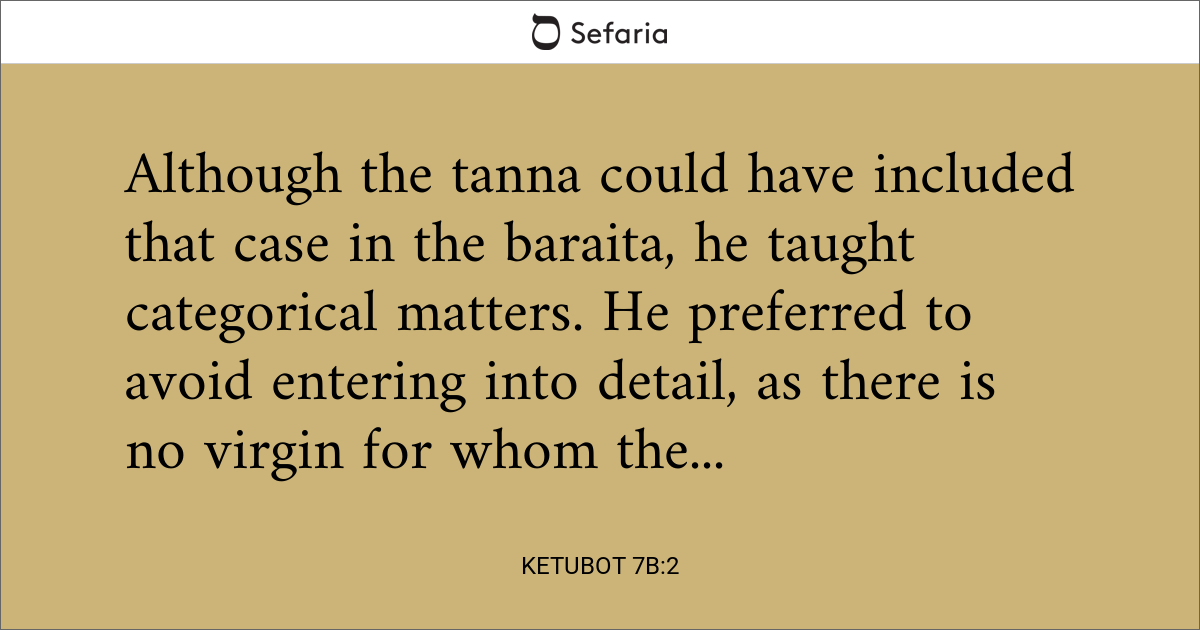 Ketubot 7b:2