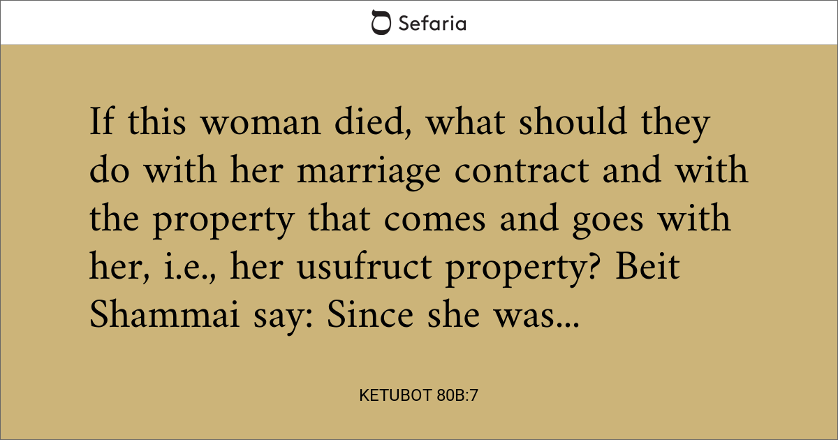 Ketubot 80b:7