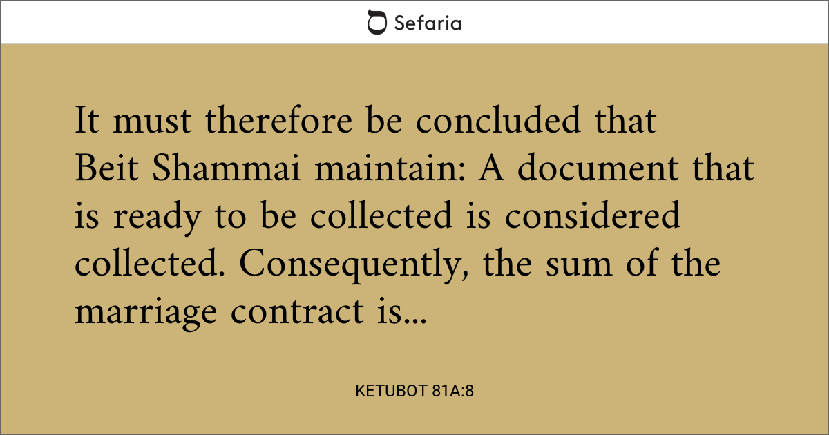 Ketubot 81a:8