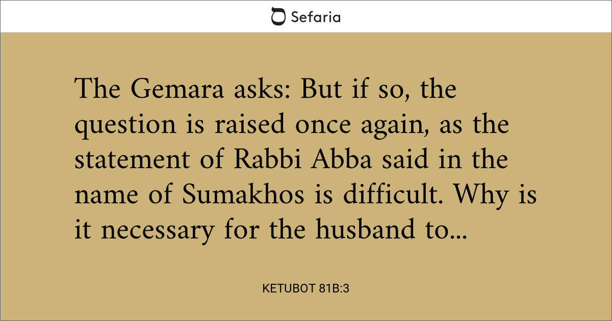 Ketubot 81b:3