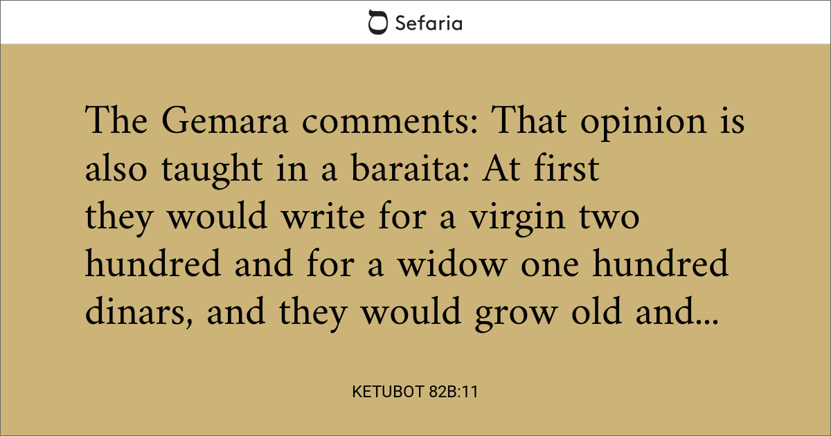 Ketubot 82b:11