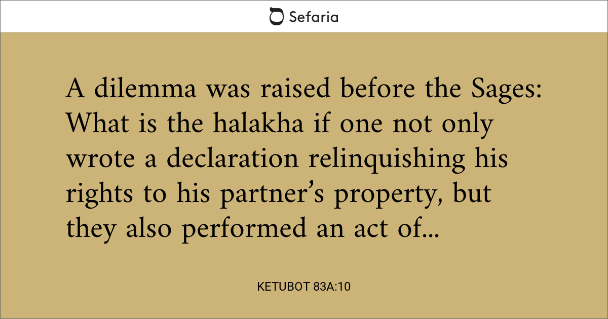 Ketubot 83a:10