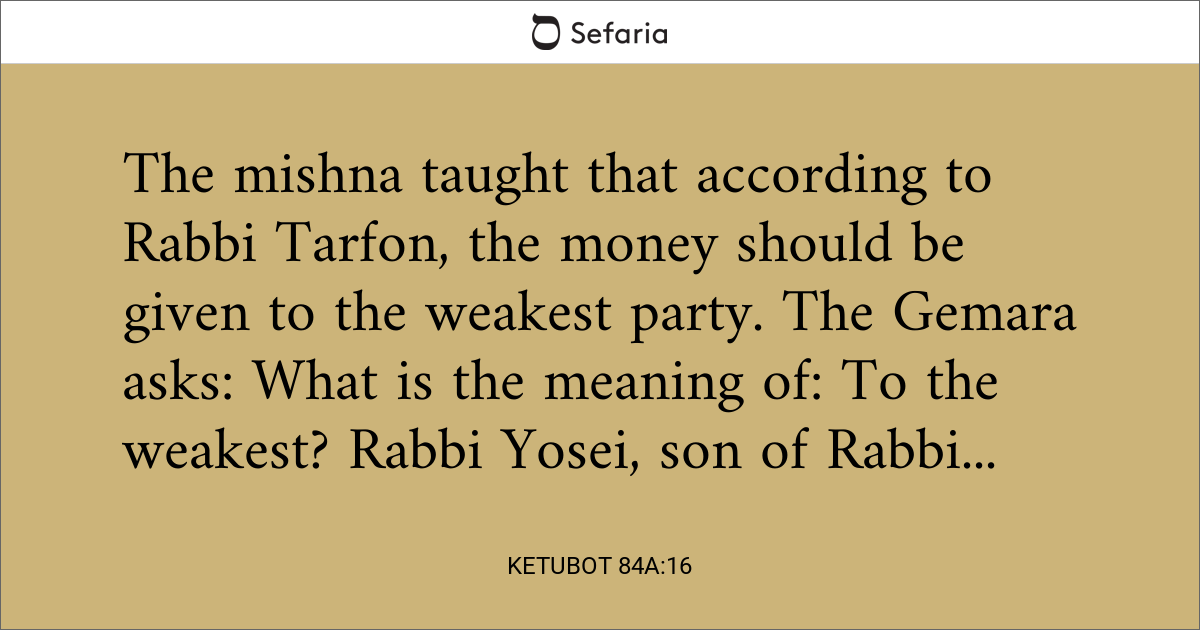 Ketubot 84a:16