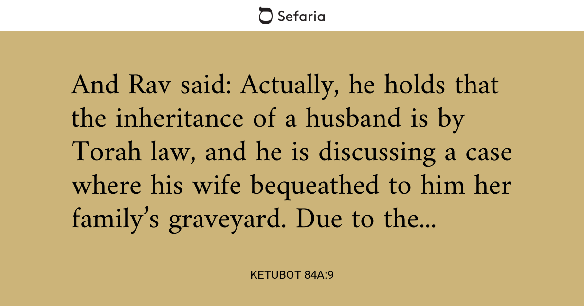 Ketubot 84a:9