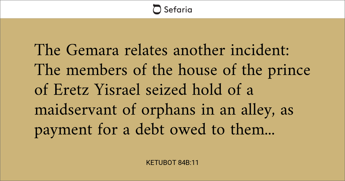 Ketubot 84b:11