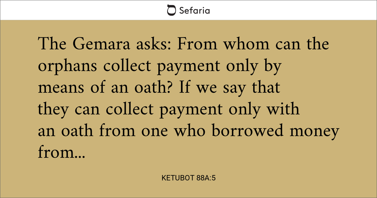 Ketubot 88a:5