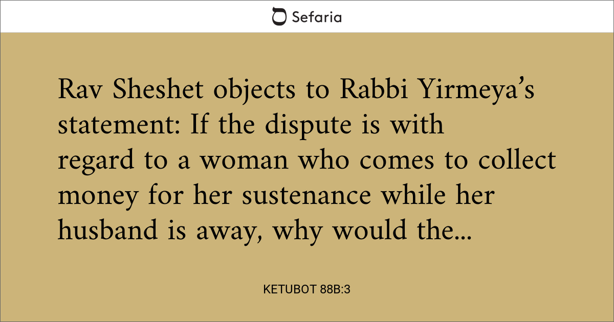 Ketubot 88b:3