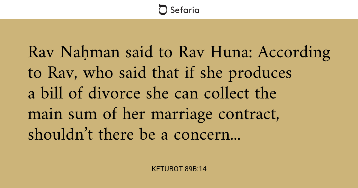 Ketubot 89b:14