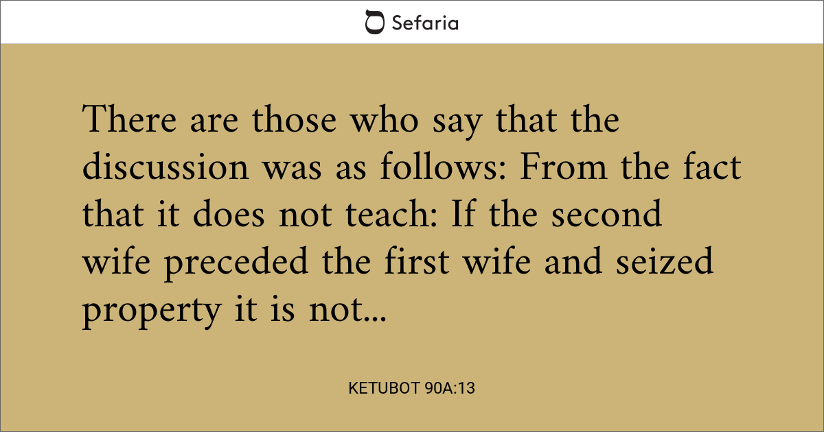 Ketubot 90a:13