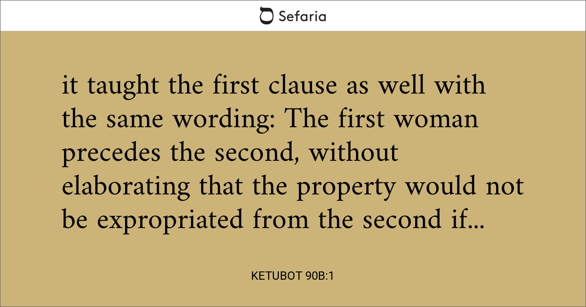 Ketubot 90b:1