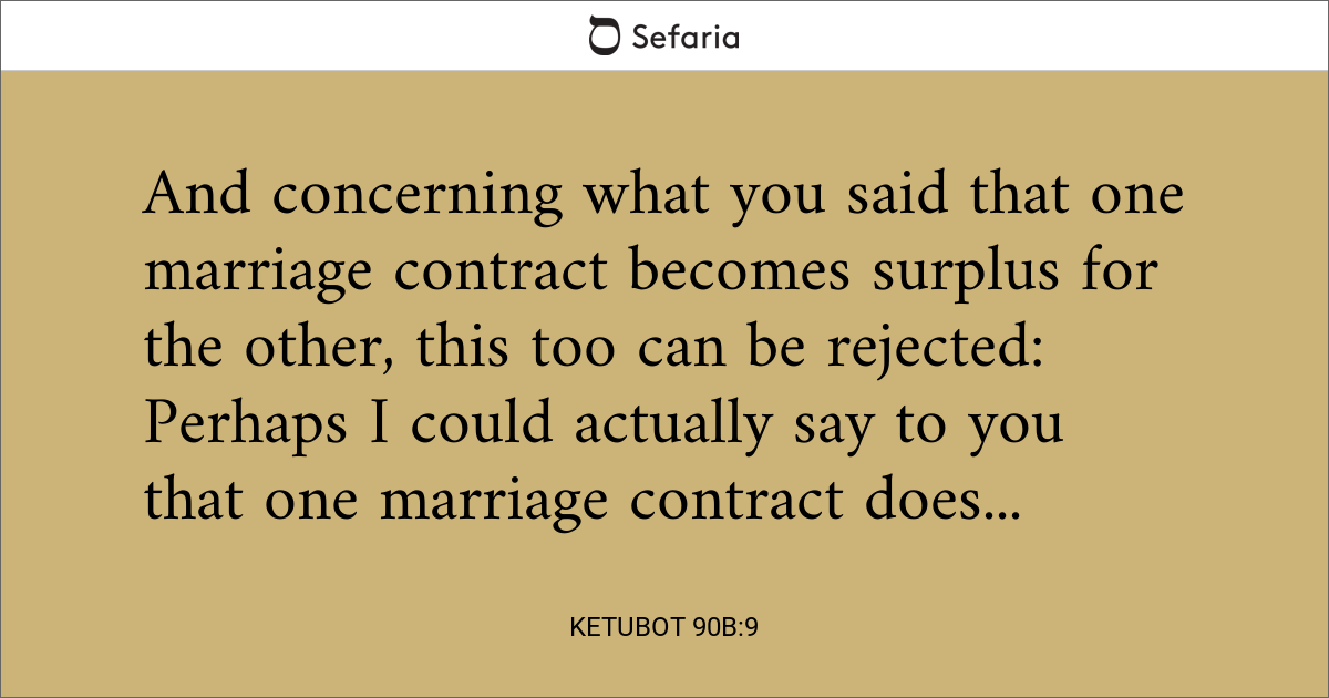 Ketubot 90b:9