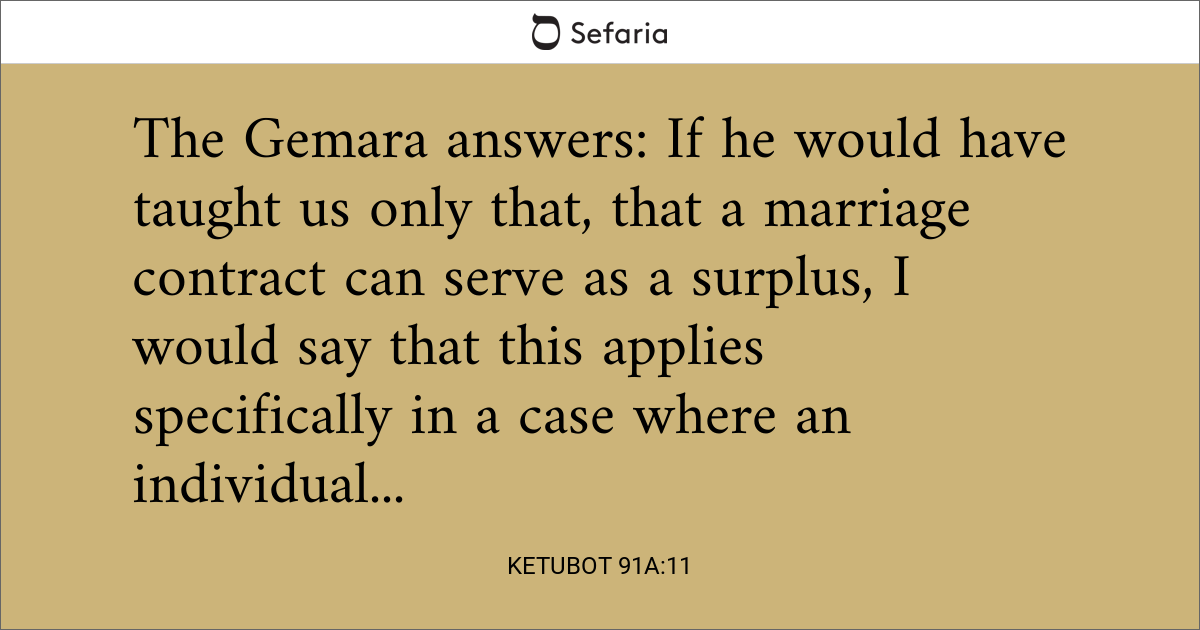 Ketubot 91a:11
