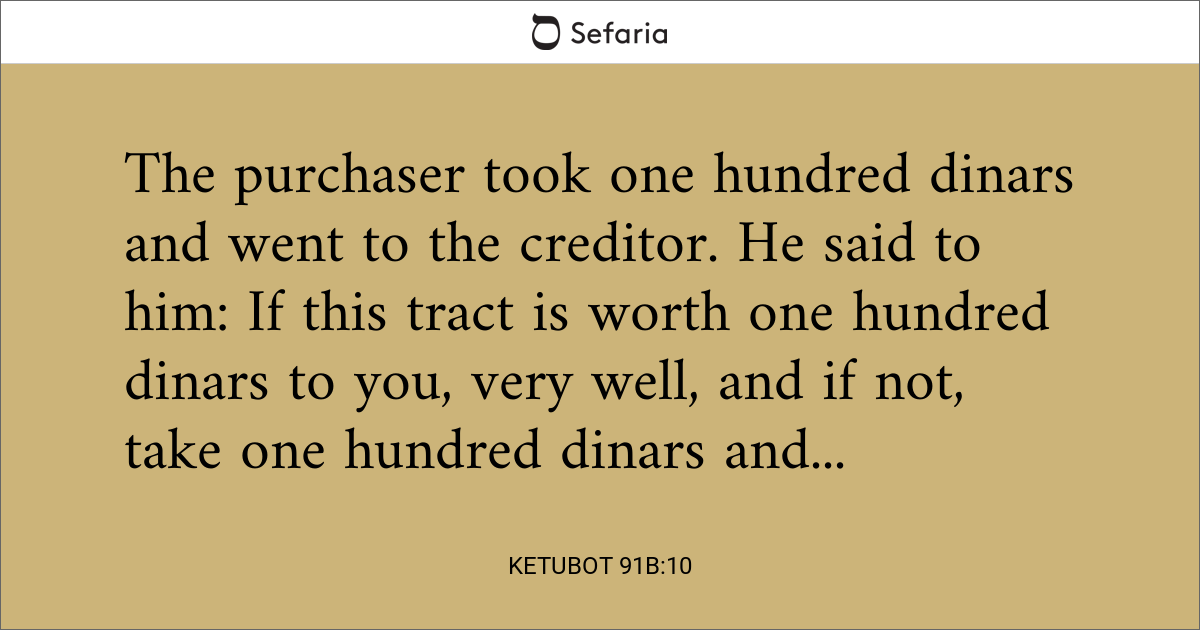 Ketubot 91b:10