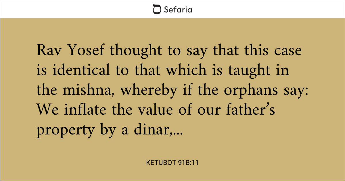 Ketubot 91b:11