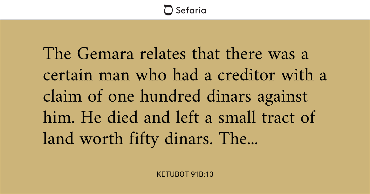 Ketubot 91b:13