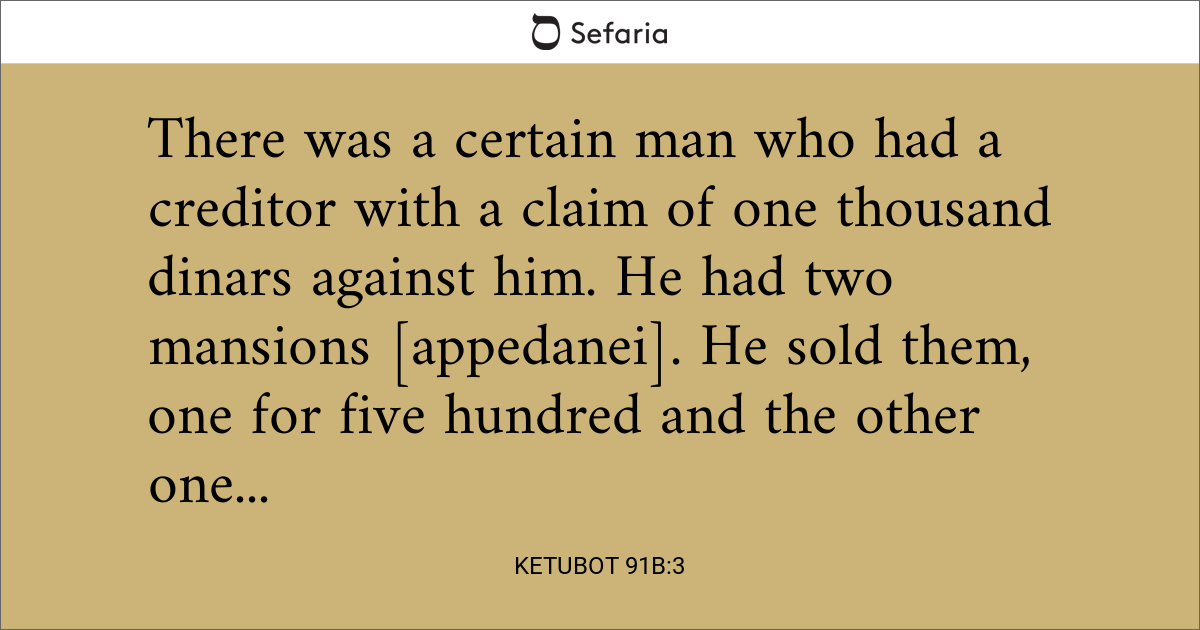 Ketubot 91b:3