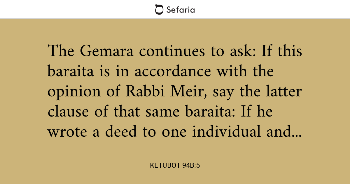 Ketubot 94b:5
