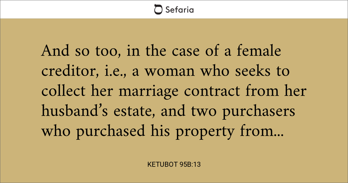 Ketubot 95b:13
