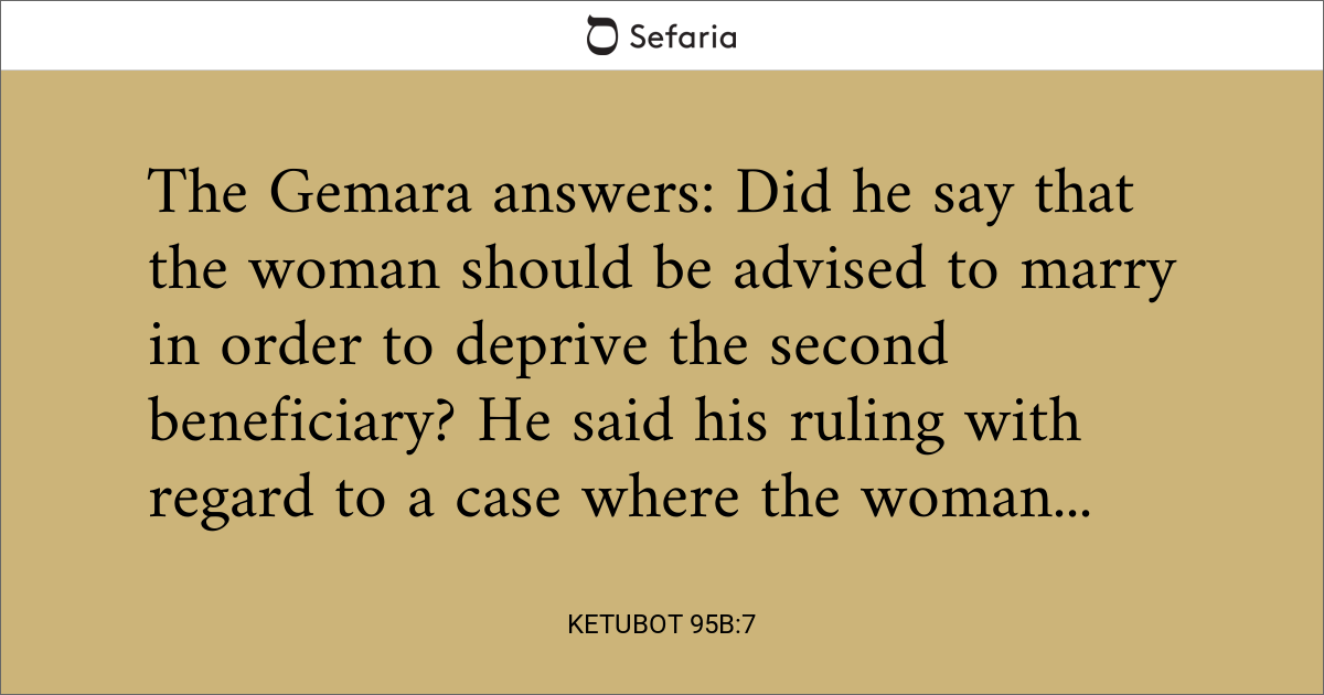 Ketubot 95b:7