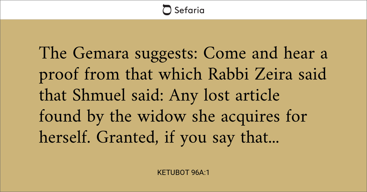 Ketubot 96a:1