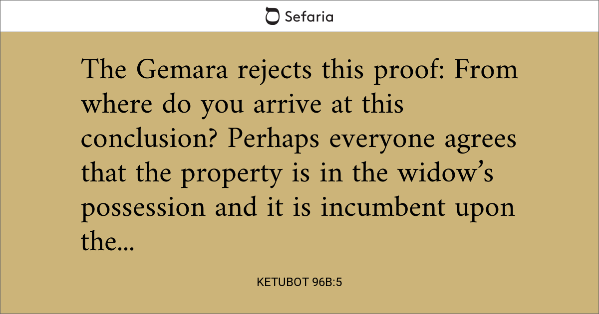 Ketubot 96b:5