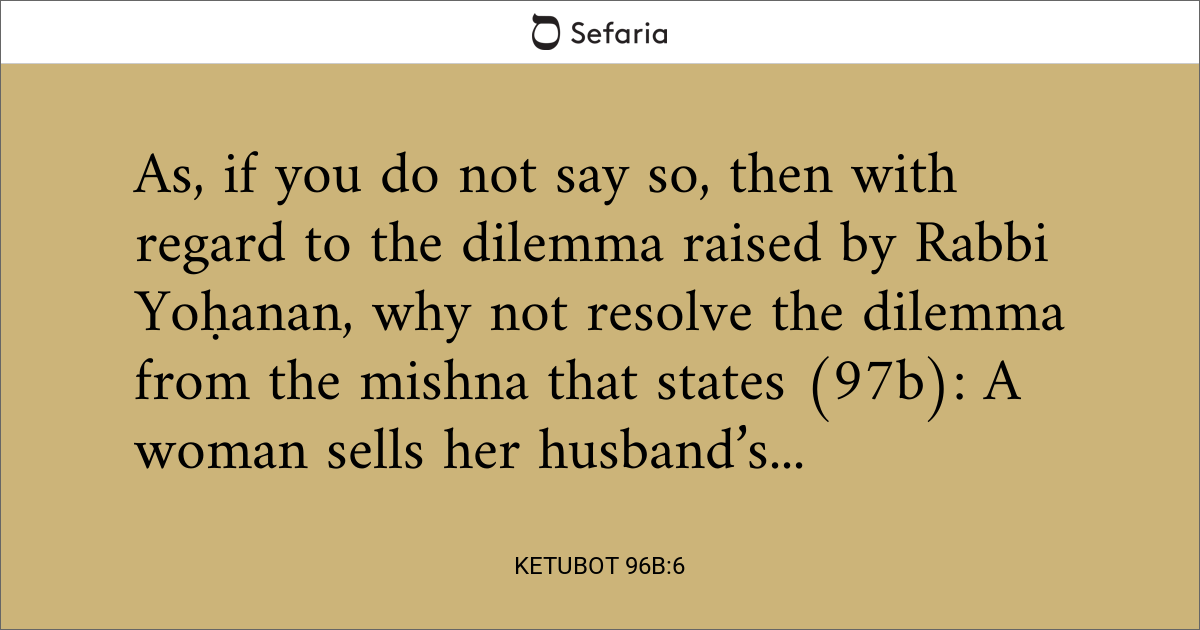 Ketubot 96b:6